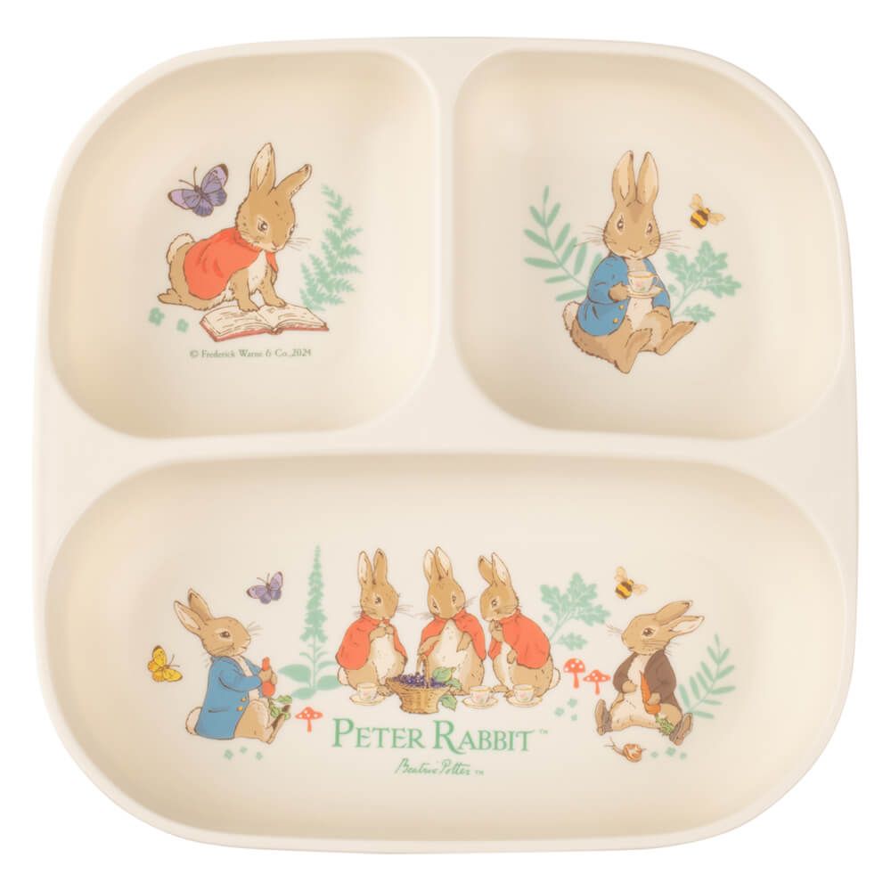 Peter Rabbit Square Section Plate – Back O Bourke Collective