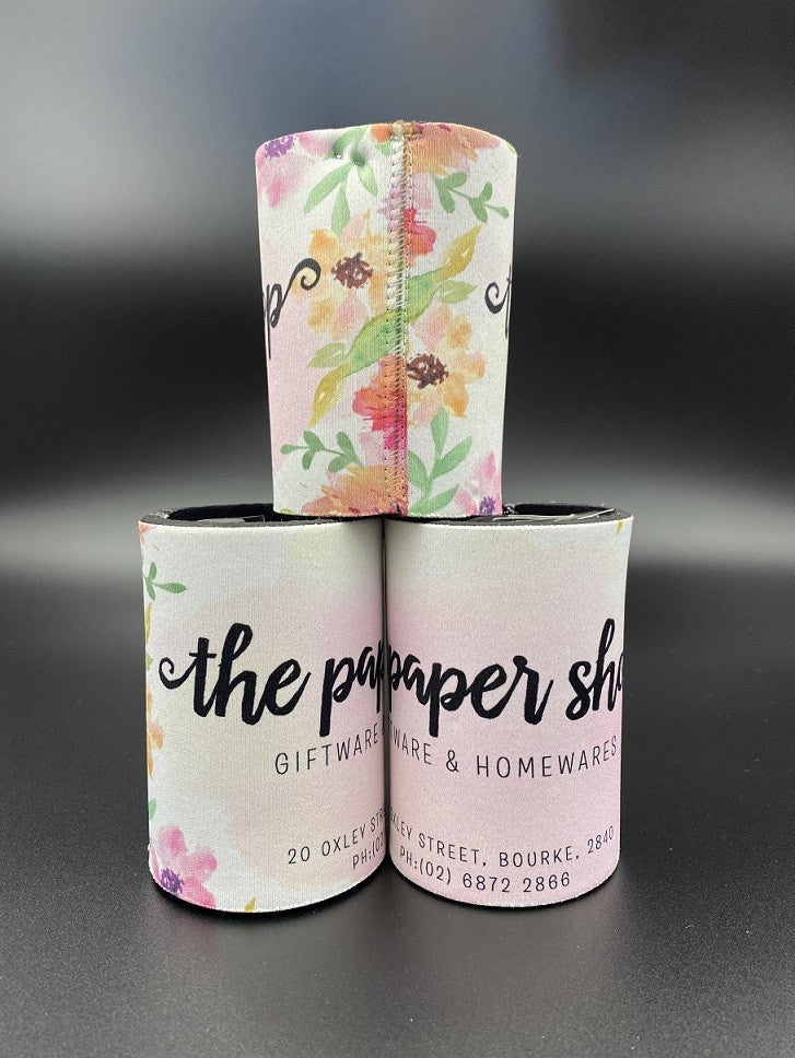 Stubby Cooler The Paper Shop – Back O Bourke Collective
